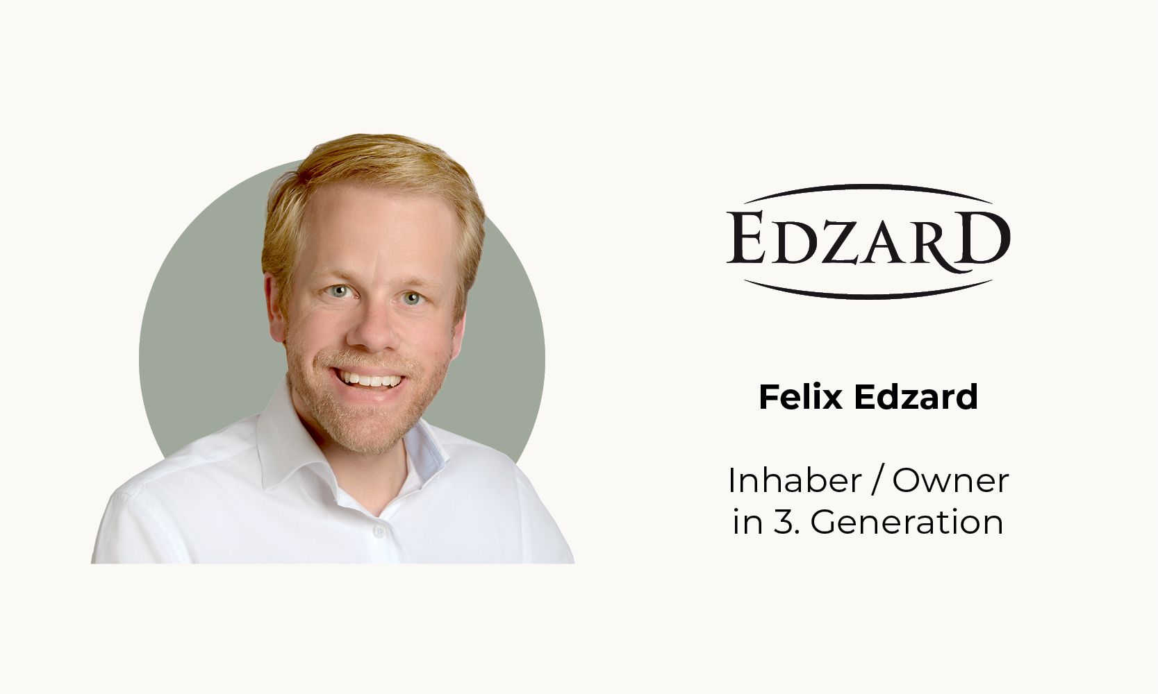 EDZARD der zeitlose Glanz!